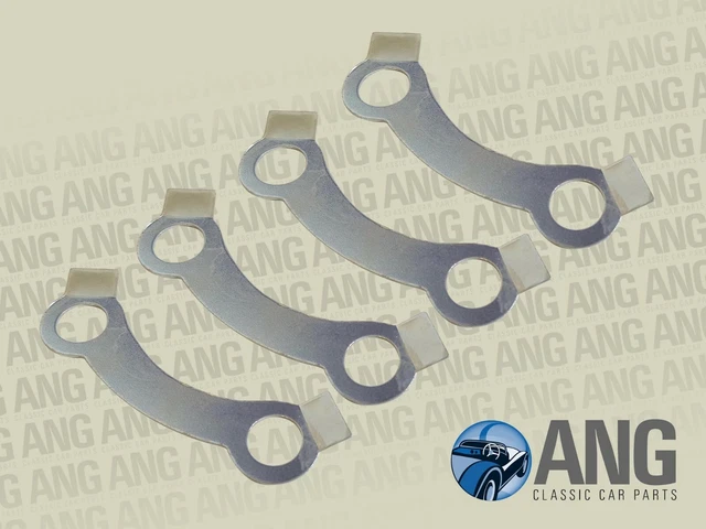 TRIUMPH TR2,TR3,TR3A,TR4,TR4A,TR5,TR6 FRONT CALIPER PLATE LOCK TABS x 4 ...