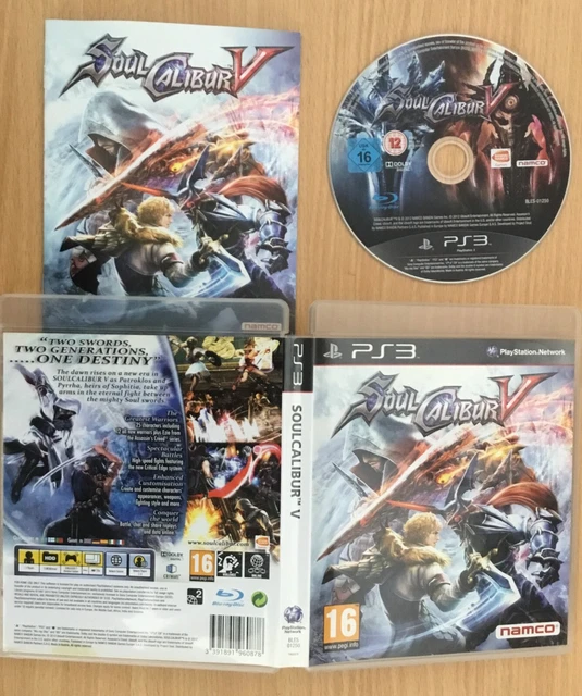 🌟SOUL CALIBUR V🌟FIVE 5🌟Playstation 3🌟Ps3🌟Uk Seller🌟Fast Uk🇬🇧Postage🌟 £ ...