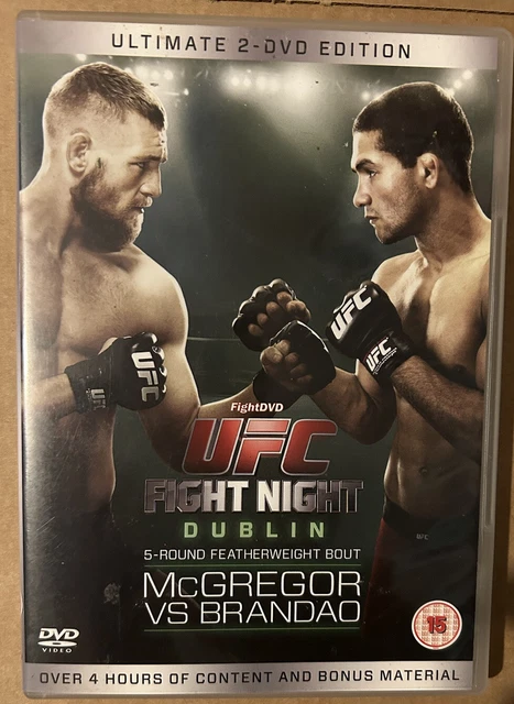 UFC FIGHT NIGHT Dublin - McGregor vs. Brandao DVD 2 Discs VGC EUR 5,32 ...