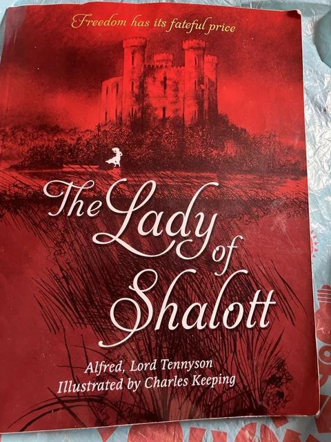 THE LADY OF Shalott by Alfred Lord Tennyson (Paperback Book) £2.22 ...