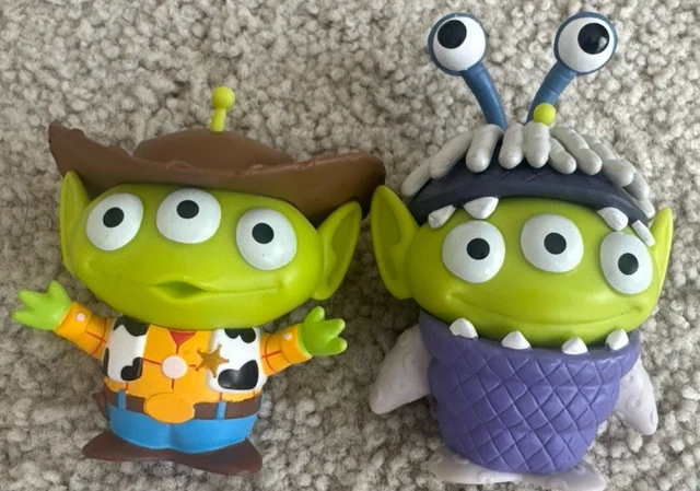 MATTEL DISNEY REMIX Pixar Monsters Inc Boo Alien Woody Alien As New Toy ...