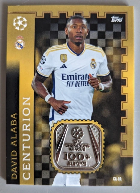 MATCH ATTAX 2023/2024 Ultra Rare Relic Centurion David Alaba Card Real ...