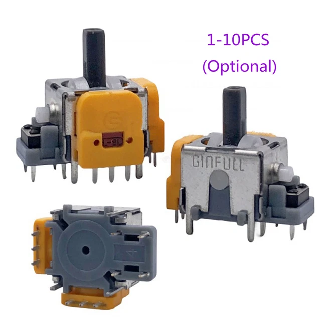 HALL EFFECT JOYSTICK 3D Analog Stick Sensor Module For NS Pro/PS3/PS4 ...