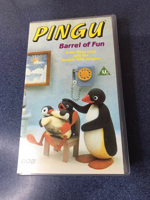 PINGU BARREL OF Fun VHS Video Retro, Rare BBC 1991 EUR 13,90 - PicClick FR