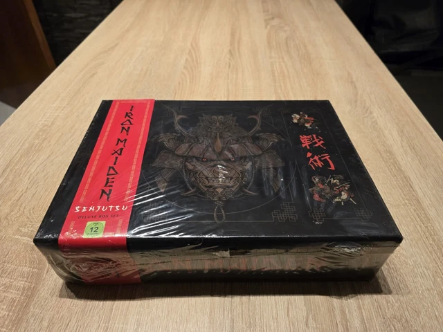 IRON MAIDEN SENJUTSU Super Deluxe Box Set Cd + B.Ray And Exclusive ...
