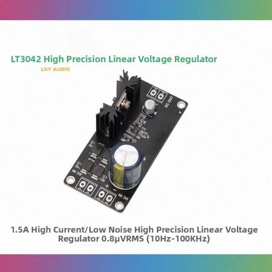LOW NOISE LINEAR Regulator 1.5A LT3042 with PNP for Stable DC Voltage ...