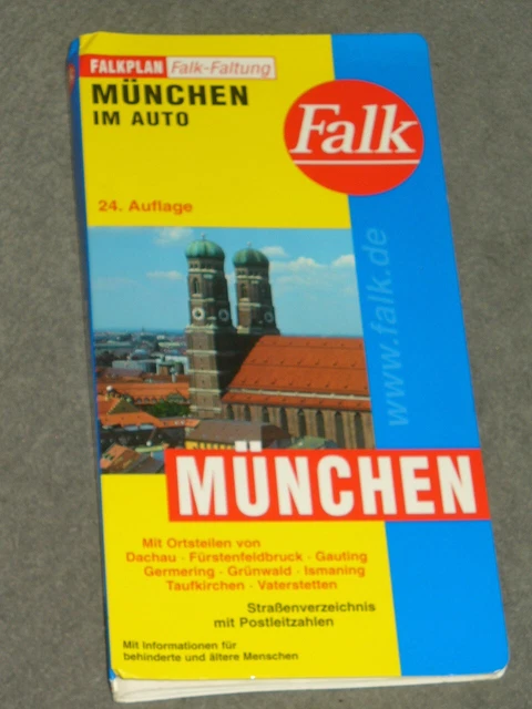 Falk Stadtplan München ZU VERKAUFEN! - PicClick DE