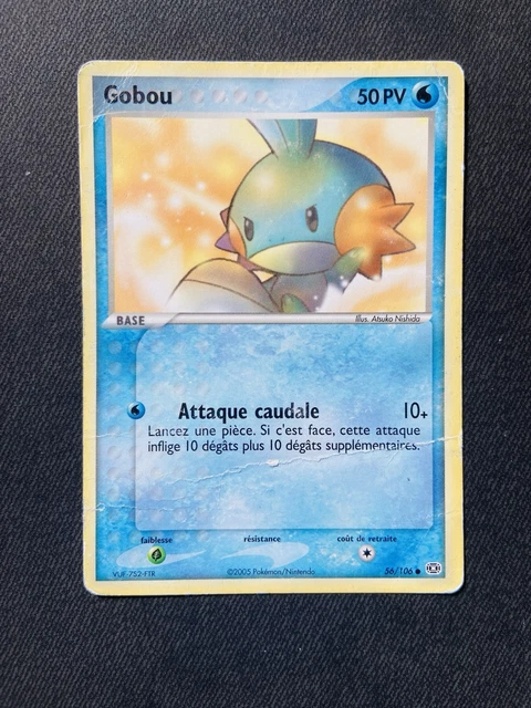 CARTE POKÉMON GOBOU 56/106 Ex Émeraude Bloc Ex EUR 1,99 - PicClick FR