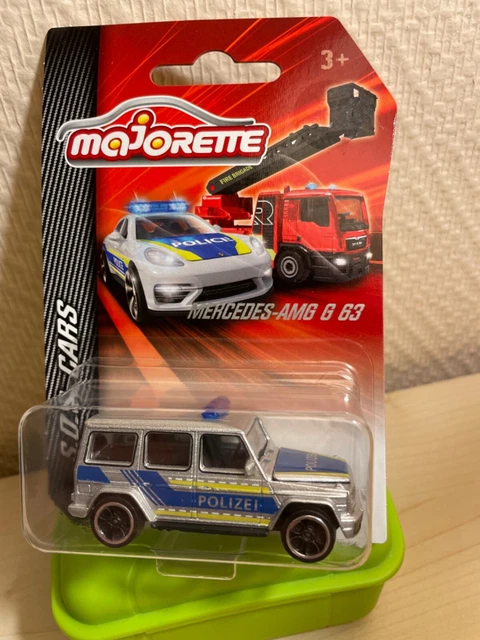 MAJORETTE S.O.S CARS Mercedes Amg G63 Polizei Grau 1:64 EUR 7,99 ...
