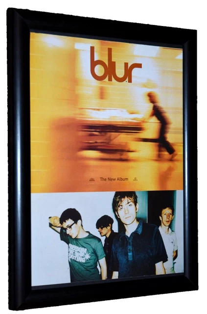 BLUR BAND FRAMED A4 blur 1997 ALBUM original music ART poster £13.99 ...