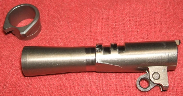 COLT FACTORY Officers Model ACP Barrel 3.5" W/ Bushing Stainless .45 ...