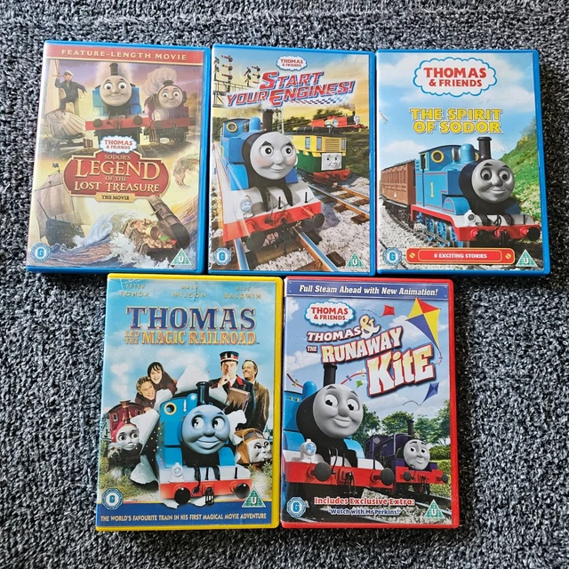 THOMAS THE TANK Engine Animation Train DVD Bundle Kid's Collection Job ...