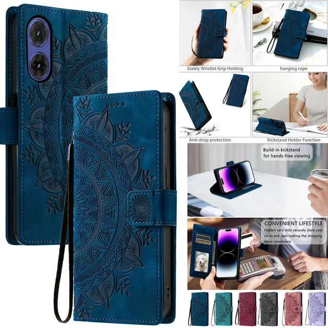 FOR MOTOROLA MOTO G86 G56 Edge 60 Pro Shockproof Flip Leather Wallet ...