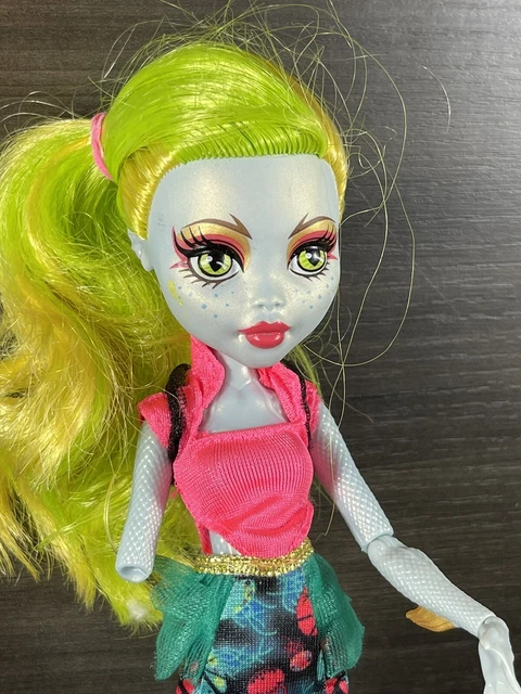 MONSTER HIGH LAGOONA Blue Freaky Fusion Lagoonafire Doll Incomplete ...