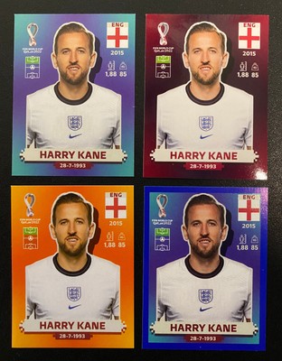 PANINI QATAR 2022 - ENG 18 Harry Kane - All 4 Versions - World Cup World Cup £20.01 - PicClick UK