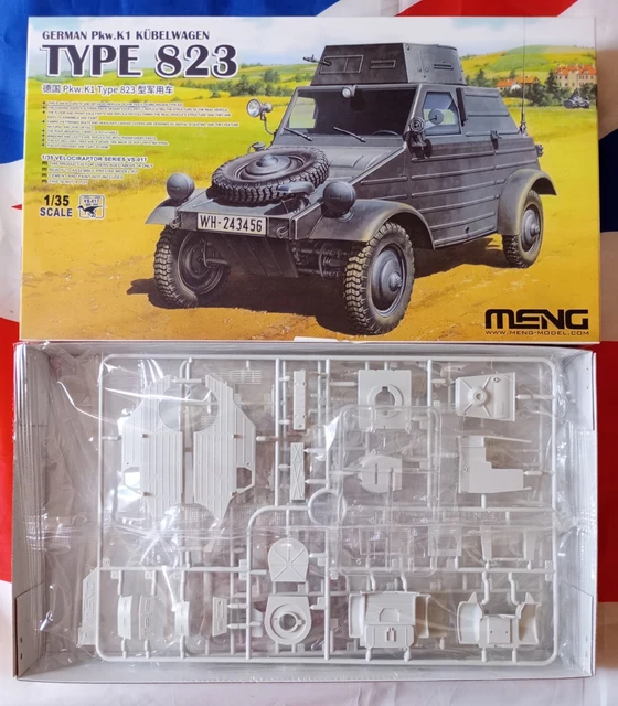 MENG VS-017 1/35th German Pkw. K1 Kübelwagen Type 823 £13.97 - PicClick UK