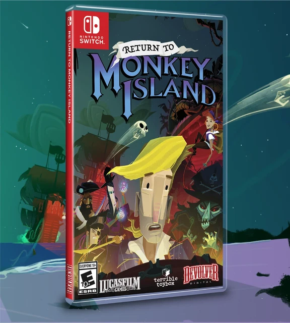 RETURN TO MONKEY Island Nintendo Switch Limited Run Games Brand New ...
