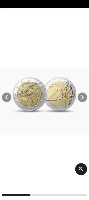 PIÈCE 2 EUROS jo 2024 JEUX OLYMPIQUES DE PARIS 2024 PIÈCE- COMMÉMORATIVE Neuve ! EUR 50,00 ...
