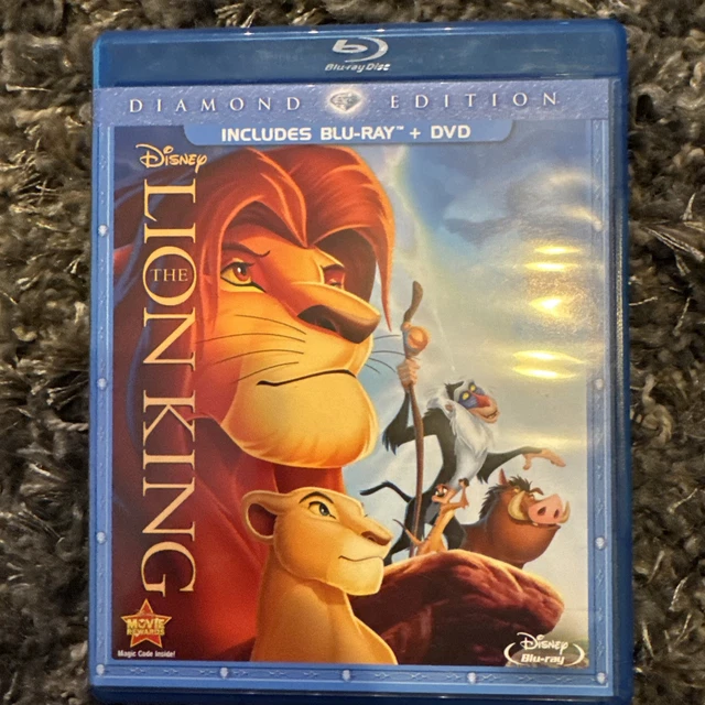 THE LION KING (Blu-ray/DVD, 2011, 2-Disc Set, Diamond Edition) $5.00 ...