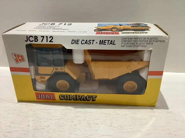 JOAL COMPACT DIE-CAST 1:35 JCB 712 Articulated Dumptruck (R94) £20.39 ...