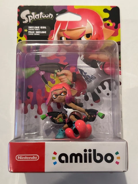 FIGURINE - NINTENDO Amiibo - Splatoon - Inkling Girl Rose - NEUF EUR 17 ...