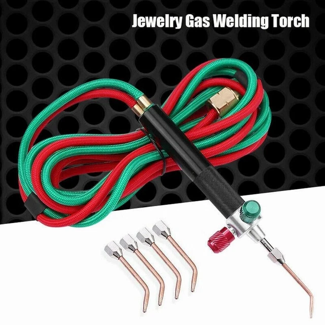MINI GAS WELDING Cutting Oxy Oxygen Acetylene Torch Kit Welder Tool + 5 ...
