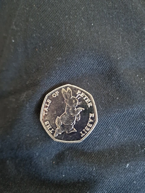 THE TALE OF Peter Rabbit Beatrix Potter 50p Coin 2017 £0.50 - PicClick UK