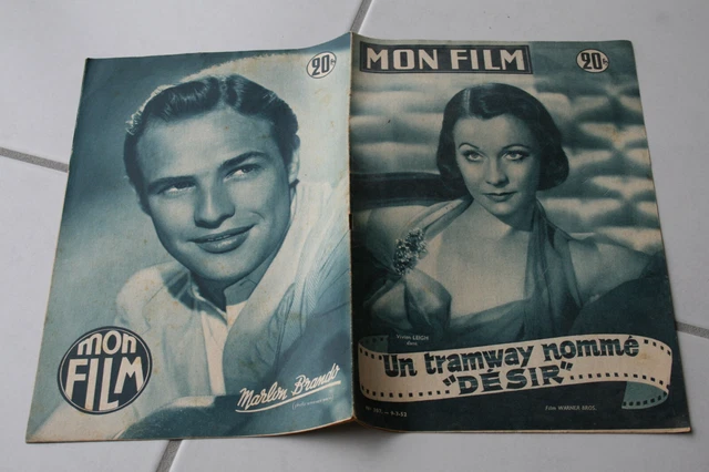 MON FILM UN tramway nommé désir marlon brando vivien leigh 1952 EUR 5 ...