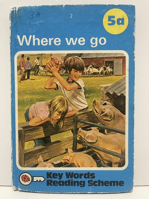 VINTAGE 1978 LADYBIRD Book 5a Where We Go by W Murray VG (t15) $10.20 ...