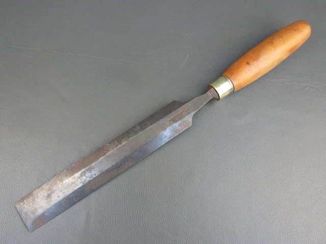 BEVEL EDGED PARING chisel 1 1/2" vintage old tool by W Marples & Sons £ ...