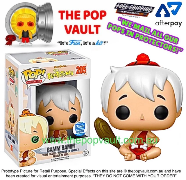 FUNKO POP VINYL Animation The Flintstones #205 Bamm Bamm Vaulted Grail ...