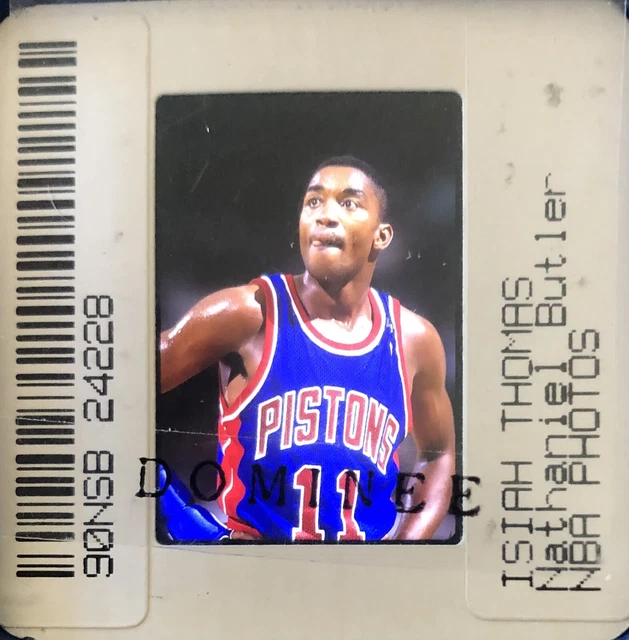NBA 35MM SLIDE - Isiah Thomas - Pistons - Photographe Nathaniel Butler ...