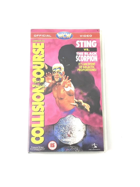 WCW STARRCADE 1990 Collision Course Vhs Wrestling Video Tape Sting ...