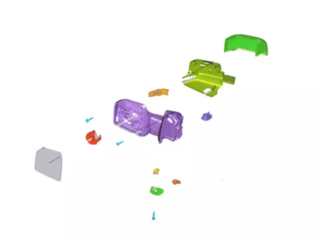 GENUINE FORD MIRROR Assembly Rear View Outer JL3Z-17683-DA $277.08 ...