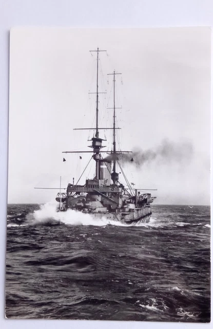 BRITISH KING EDWARD VII Class Battleship HMS Commonwealth f/t History ...