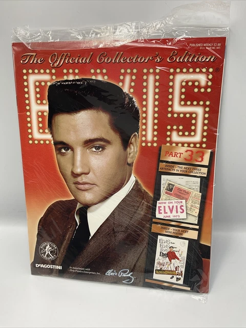 ELVIS PRESLEY OFFICIAL Collectors Edition Magazine Issue Part #33 New ...