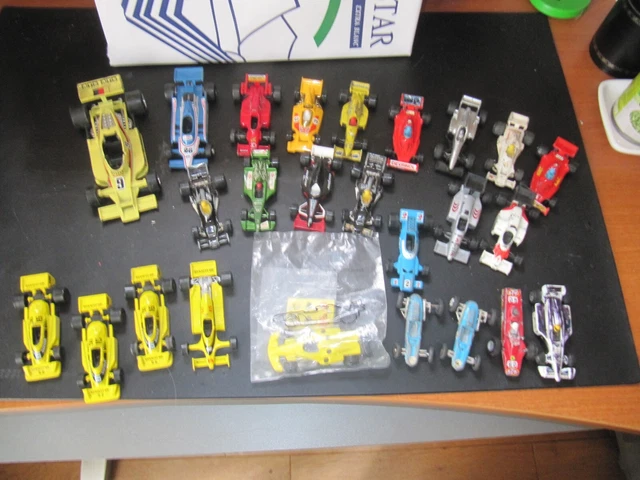 25 FORMULE 1 F1 Majorette Polistil Champion Elf Yaxon Corgi Guisval Hot ...