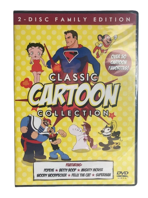 CLASSIC CARTOON FAMILY Collection New 2 DVD SET Over - PicClick UK