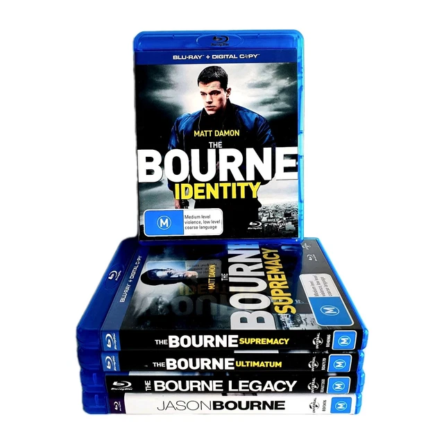 JASON BOURNE COMPLETE Series 1-5 Bluray Spy Action Movies, Matt Damon, Region B $43.88 - PicClick AU