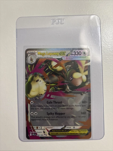 2025 POKEMON PHANTASMAL Flames Mega Lopunny ex Double Rare #084/094 £0. ...