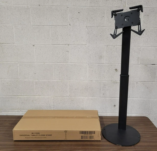 MOUNT-IT! UNIVERSAL TABLET Floor Kiosk | Adjustable tablets Mount ...