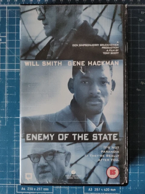 ENEMY OF THE State - Will Smith,Gene Hackman (PAL VHS) £2.95 - PicClick UK