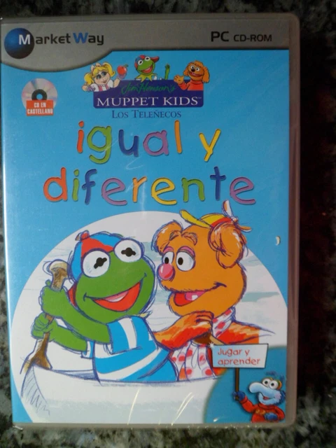 MUPPET KIDS IGUAL y Diferente PC Nuevo Aprende con los Teleñecos en ...