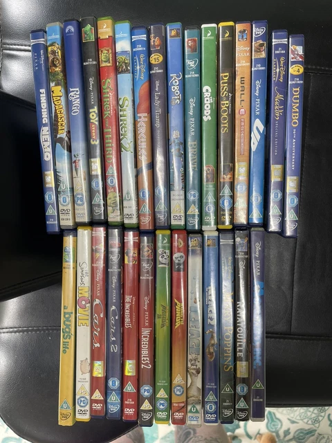DVD BUNDLE DISNEY Pixar Dreamworks 20th Century £5.50 - PicClick UK