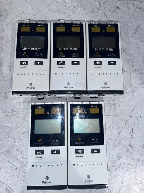 ORIDION MICROCAP PORTABLE HANDHELD CAPNOGRAPHY MONITOR *UNTESTED FOR ...