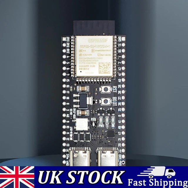 ESP32/ ESP32-S3/ESP32-C3 WIFI+BT BLE Module Dual Type-C ESP32 Development Board £10.50 - PicClick UK