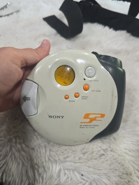 SONY WALKMAN [D-SJ301] G-Protection Portable CD Player CD-R/RW - Tested ...