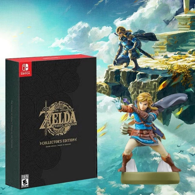 THE LEGEND OF Zelda: Tears of the Kingdom Collector’s Edition Switch AND Amiibo £199.99 ...