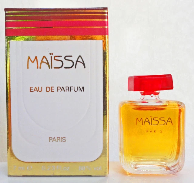 MINIATURE DE PARFUM Jean Louis VERMEIL Maissa edp 7ml pleine + Boite ...