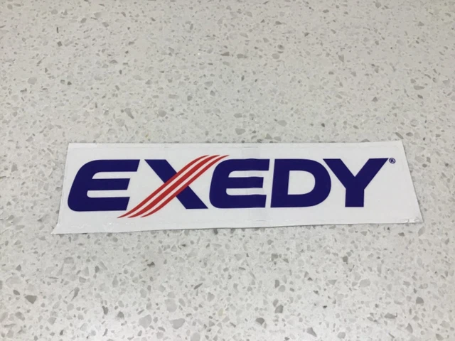 EXEDY CLUTCH RACING Performance Sticker,Motor Springs Cars Drag Drift ...